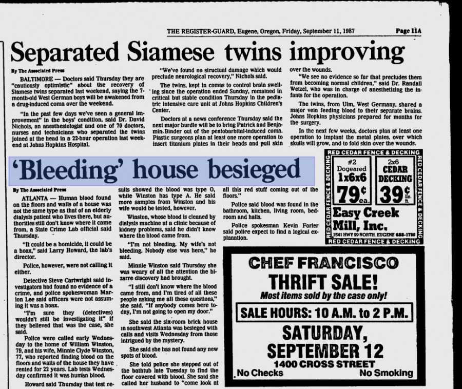 The Bleeding House on Fountain Drive - Ghost Theory